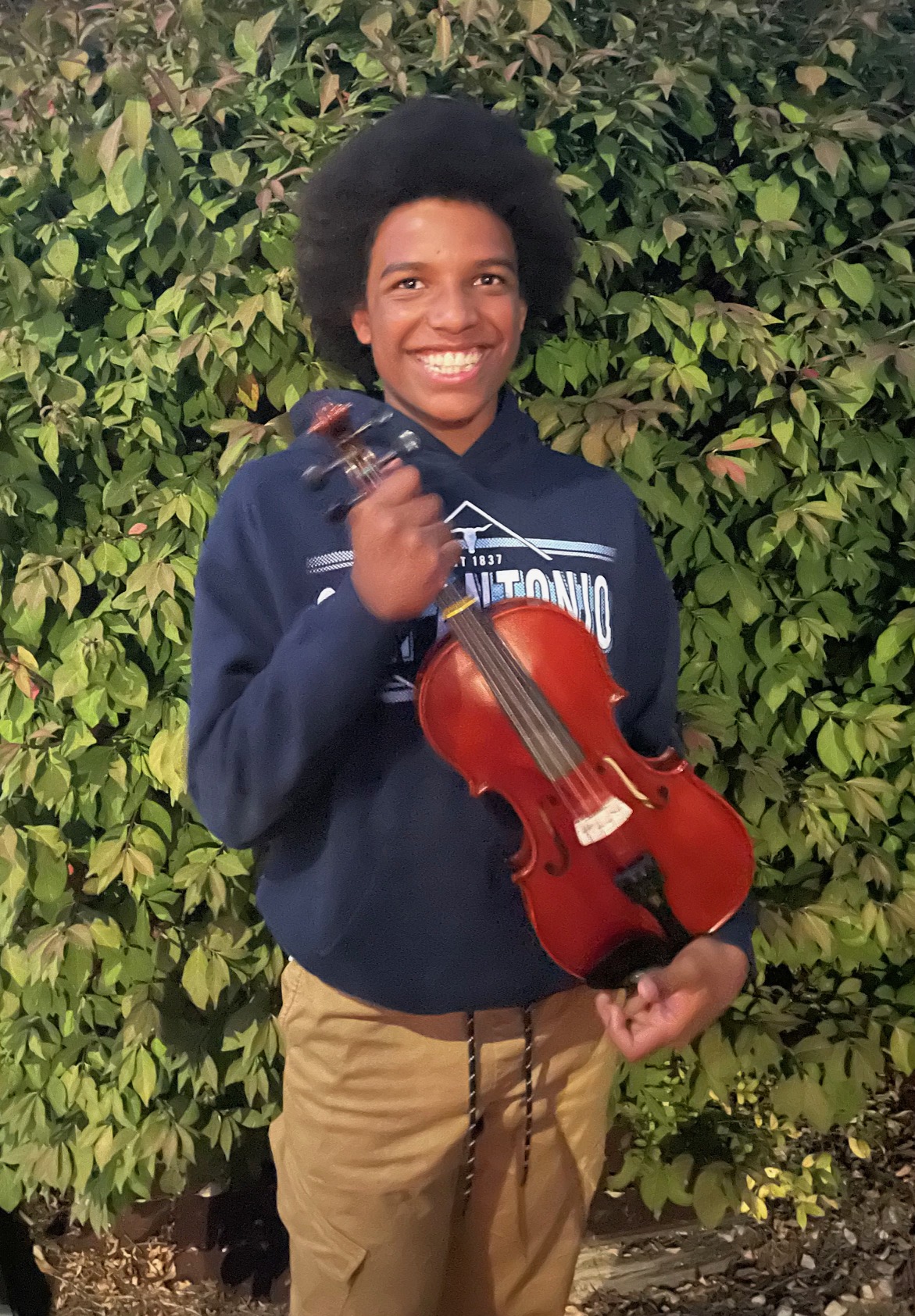 Bexley Violin Student Spotlight: CJ » Chambers Music Studio
